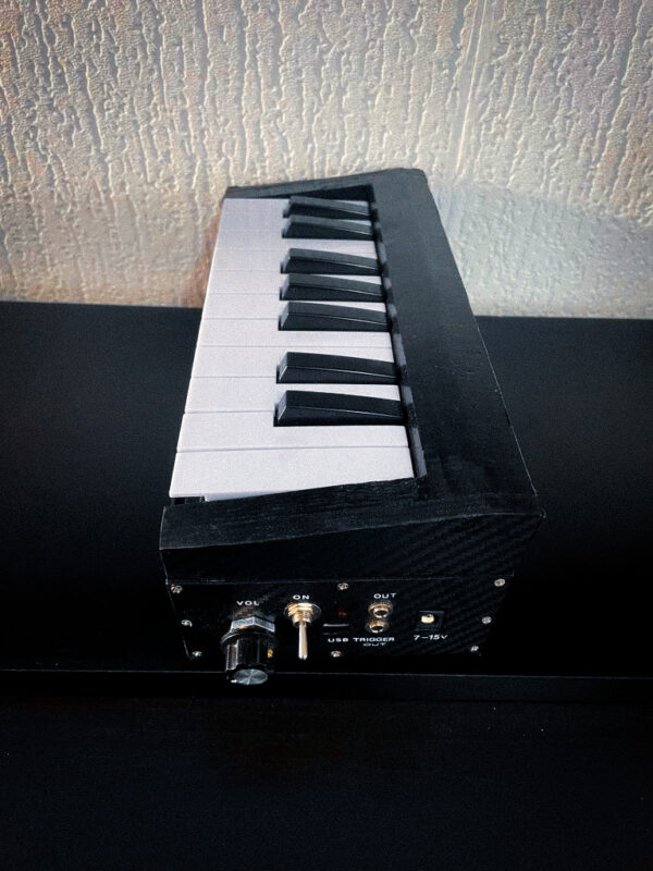 Arduino Mini Piano Synthesizer in Wooden Case | Attic Toy Design
